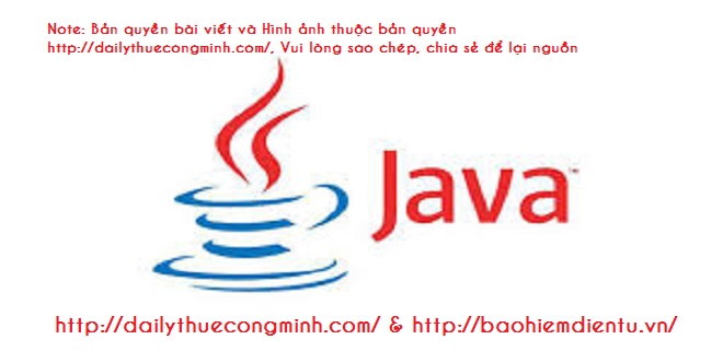 Phần mềm Java nộp BHXH điện tử và cách cài đặt Java